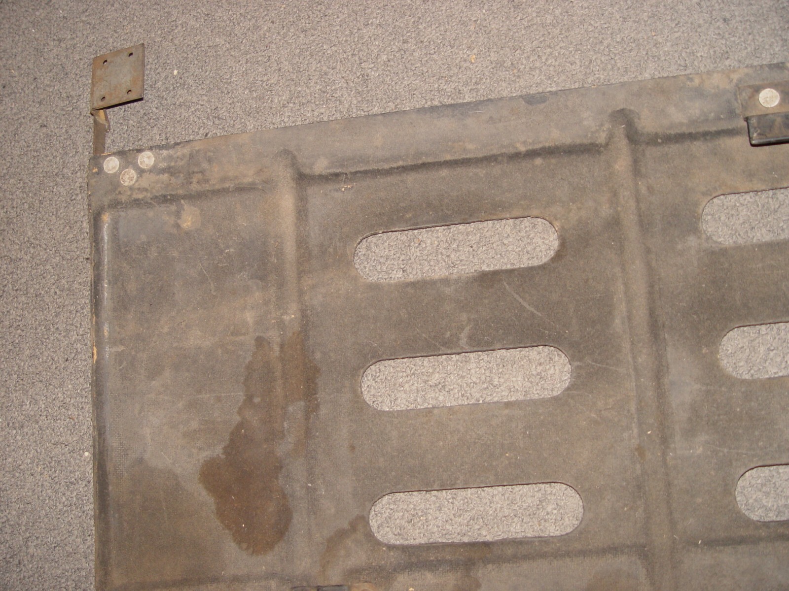 1968 Corvette Coupe Rear Window Storage Tray Spring Loaded Hinges GM ...