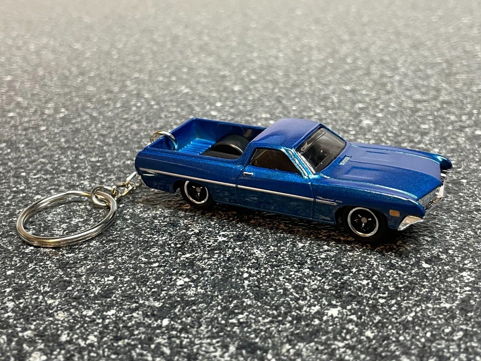 1970 Ford Ranchero Keychain Blue Diecast Matchbox Hot Wheels | eBay