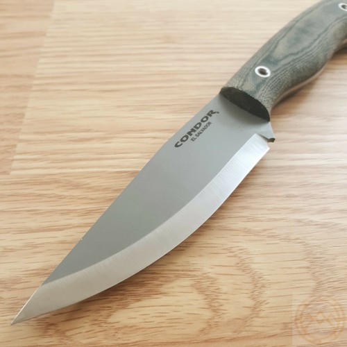 Condor Ripper Fixed Knife 4.5" 1095HC Steel Full Tang Blade Black ...