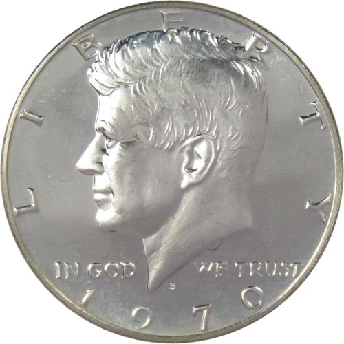 1970 S Kennedy Half Dollar Choice Proof Silver Clad 50c Coin | eBay