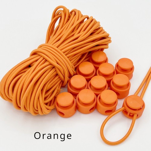 Spring Cord Lock End Stopper Fastener Adjustment Elastic Band ...
