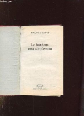 Le bonheur tout simplement | eBay