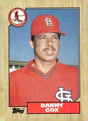 1987 Topps #621 Danny Cox | eBay