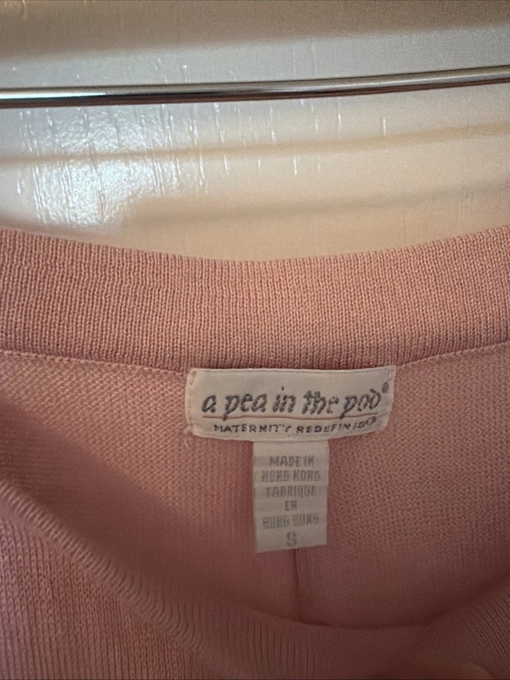 A Pea In The Pod Maternity Pants Pink Women’s Sz S Small Silk Cashmere ...
