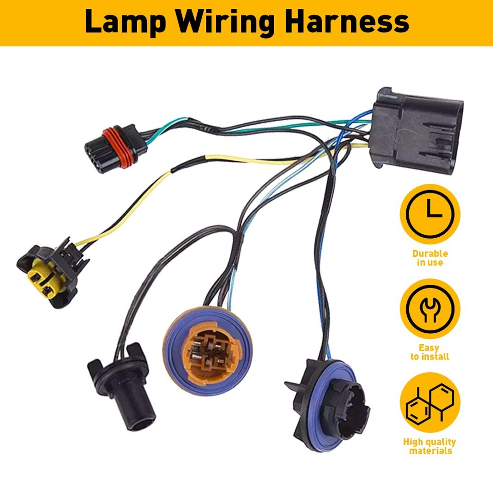 1 set Headlamp For Wiring Harness GM 2007-2014 Chevrolet Suburban ...