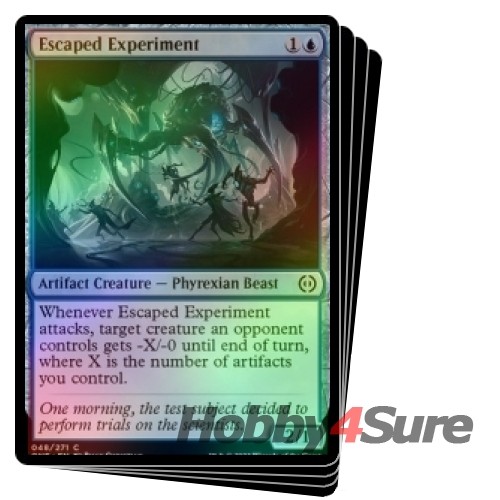 Foil Escaped Experiment X4 M/NM Magic MTG Phyrexia: All Will Be One | eBay