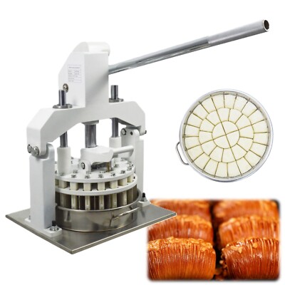 36PCS Table Top Manual Hydraulic Dough Divider 30g-160g Dough Cutter ...