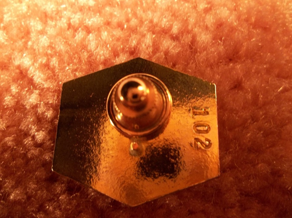 PRESIDENTIAL GUEST PIN, WHITE HOUSE, CAMP DAVID, OTHER SITES, SERIAL ...