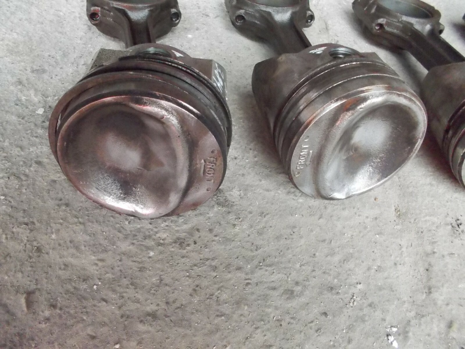 Farmall IH 806 gas Tractor 301 gas engine motor block w/ caps & crater ...