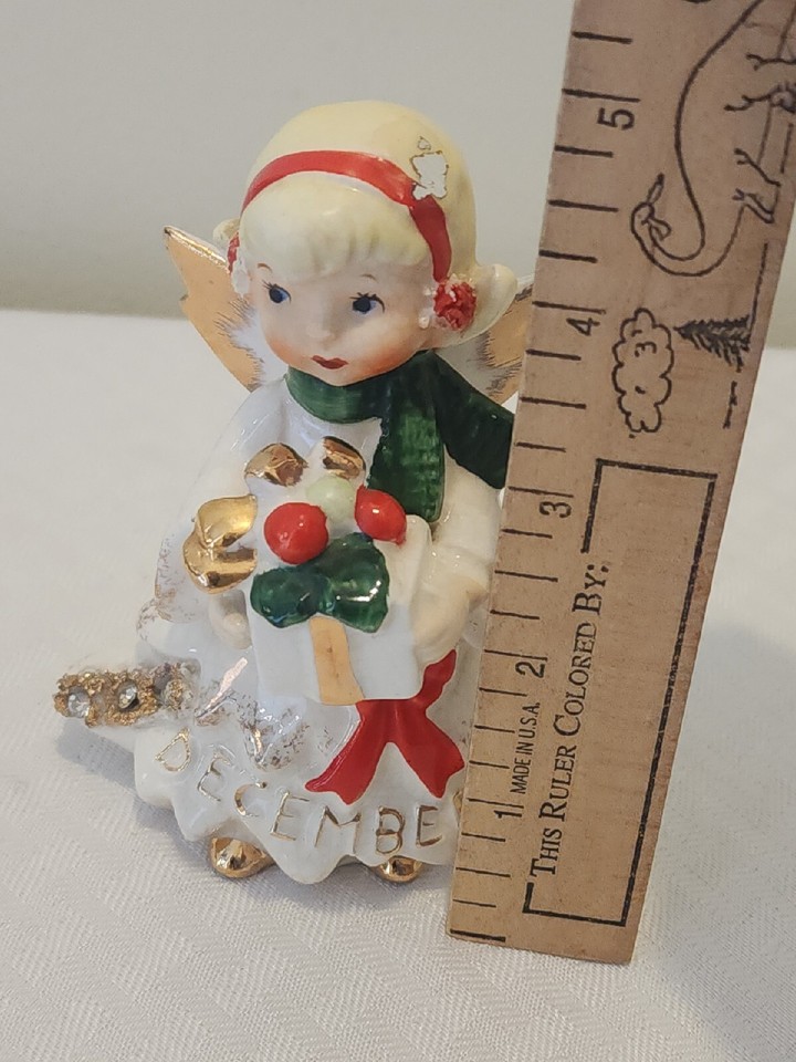 Lefton Christmas Angel Present December 1987J Vintage Japan (Read) | eBay