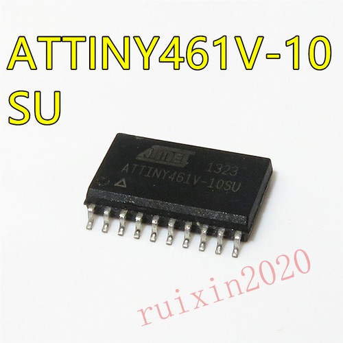 5PCS ATTINY461V-10SU IC MCU AVR 4K FLASH 10MHZ 20SOIC TINY461V 461V TINY461V-10 | eBay