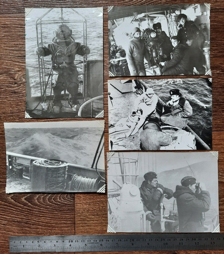 Photo USSR Soviet Army sailor diver uniform diving suit submarine ...