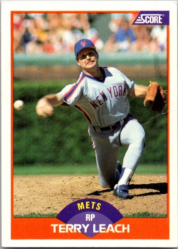 1989 Score Terry Leach #431 | eBay