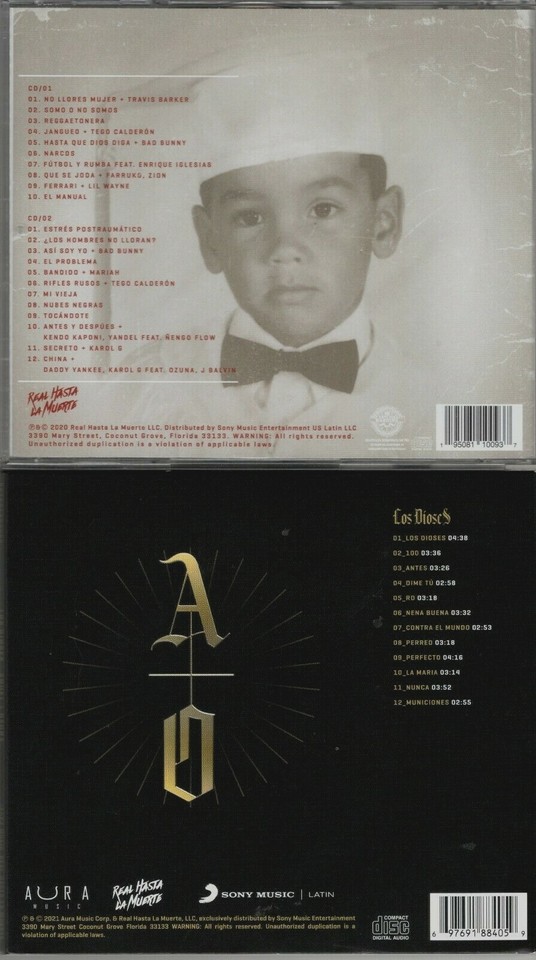 ANUEL AA - EMMANUEL / ANUEL AA & OZUNA - LOS DIOSES - LOTE CDS | eBay