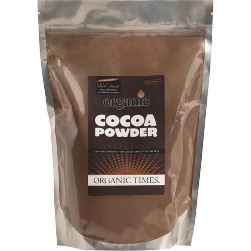 ORGANIC TIMES Cocoa Powder 500g | eBay