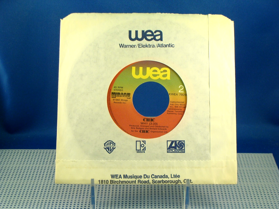 CARLY SIMON / CHIC - Why - NEAR MINT 1982 SCARCE Canada Press 45 | eBay