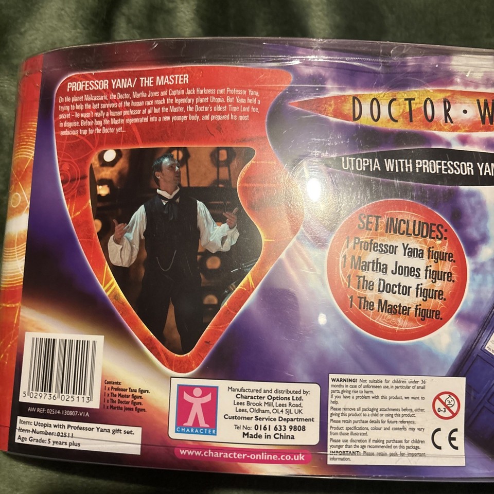 Doctor Who Utopia With Professor Yana Gift Set | eBay UK