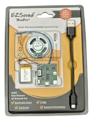 MultiPlay Light Activated Recordable Sound Chip Records Plays Multiple ...