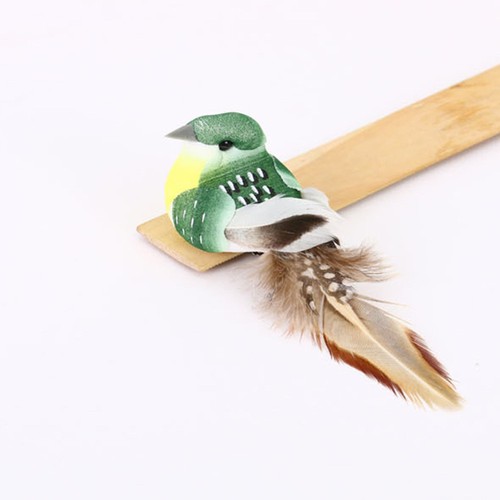12PCS Artificial Bird Mini Simulation Feather Birds Fake Birds for ...