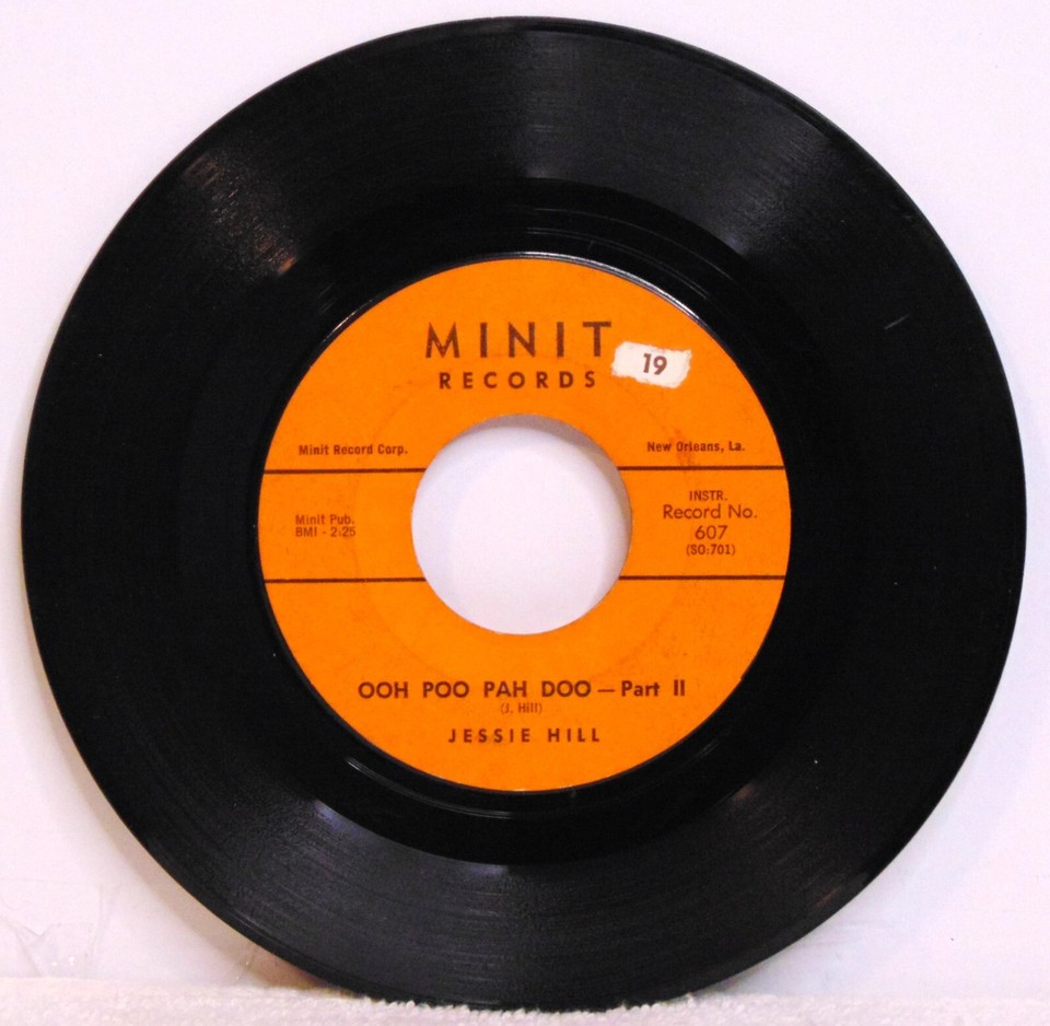 Jesse Hill - Ooh Poo Pah Doo - 1960 Minit Records 607 Blues/Soul 7 ...