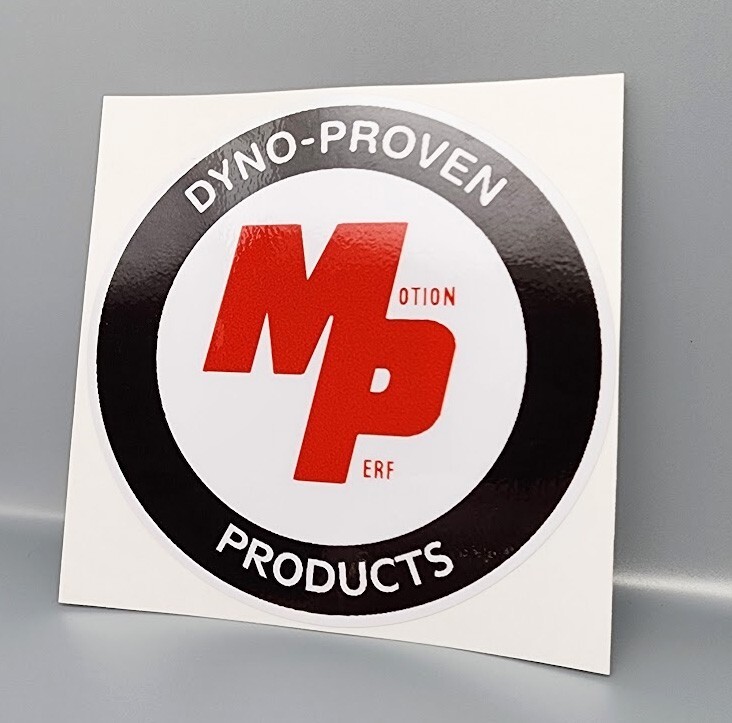 BALDWIN MOTION PERFORMANCE Vintage Style DECAL, Vinyl STICKER, hot rod ...