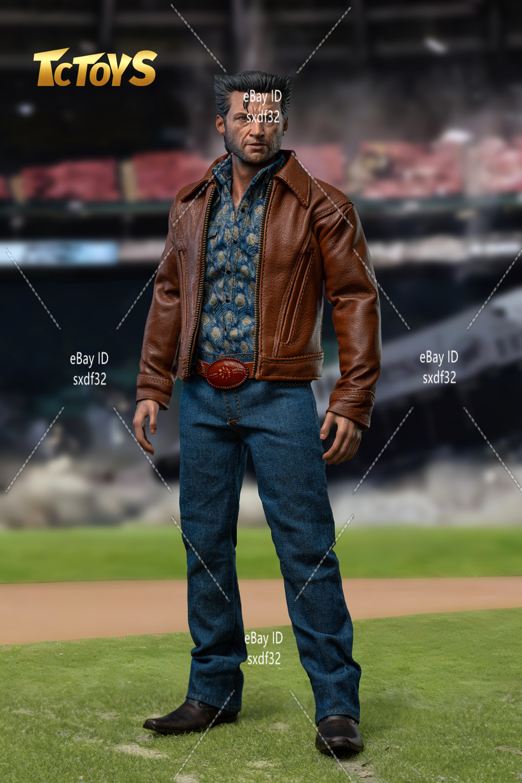 1:6 Male Wolverine Logan Man Head Hands Clothes For 12" Action Figure ...