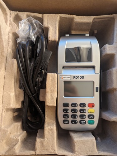 First Data FD100 Credit Card Terminal - NEW IN BOX!!! | eBay
