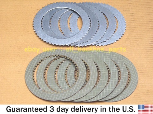 JCB BACKHOE - TRANSMISSION FRICTION/COUNTER PLATES 6 + 5 (445/30011 ...
