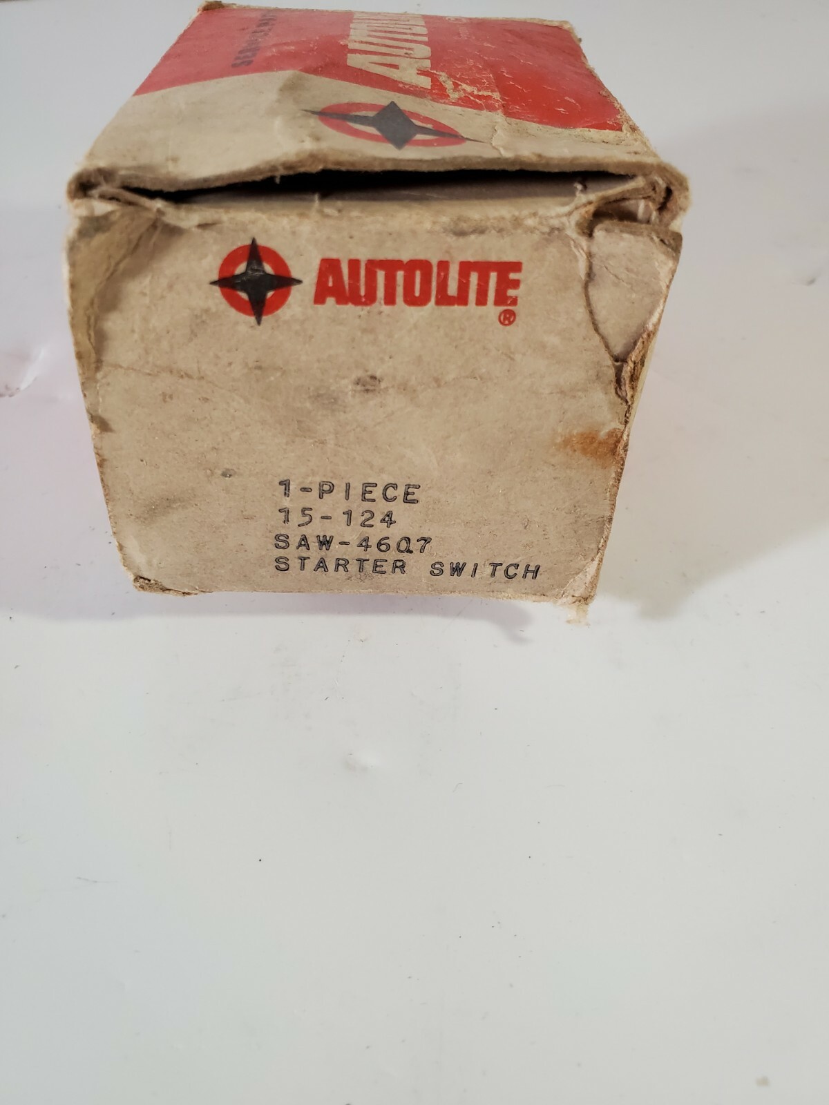 AUTOLITE STARTER SWITCH #15-124 (saw 4607) FOR 1946-55 DODGE/PLYMOUTH ...