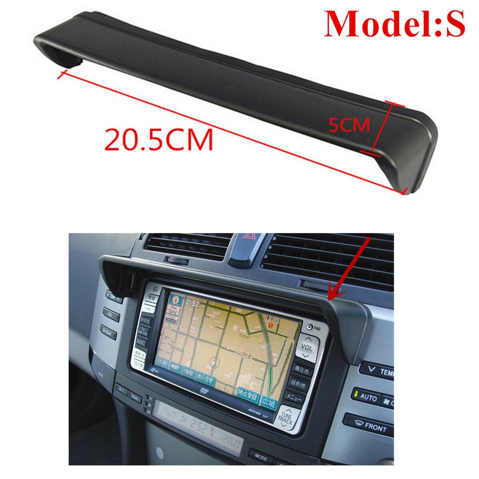 S Model Sun Shade Hood Visor Anti-glare For Navigation GPS Display ...