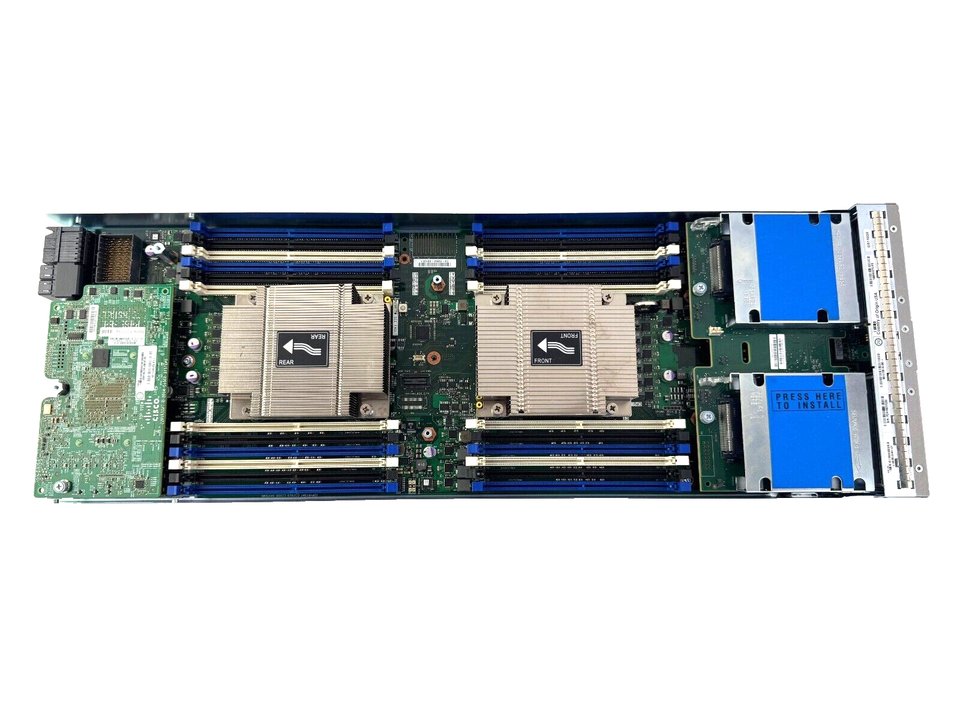 Cisco UCS B200 M4 Blade Server w/ (2X) Xeon E5-2630 V3 CPU's *NO RAM ...