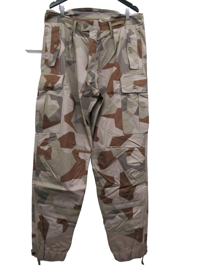 Swedish M90 Desert Camo Trousers Pants Combat M90K Desert Splinter ...