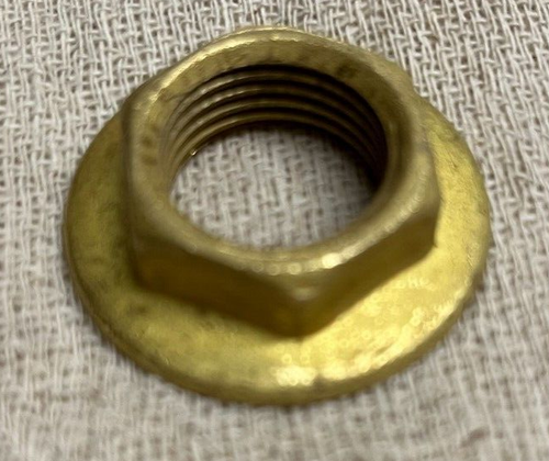 1/2" Flanged Back Nuts Brass BSP - 1/2" BSP - Pair | eBay