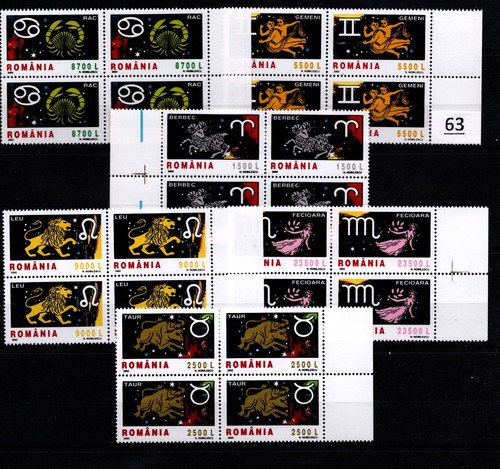 / 4X ROMANIA 2002 - MNH - SPACE, ANIMALS, ZODIAC | eBay