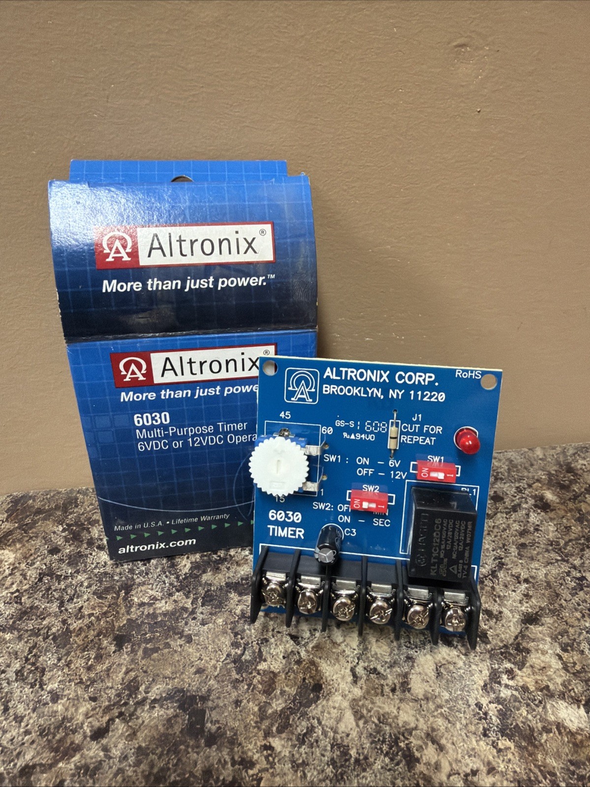 Altronix 6030 Multi-Purpose Board Timer-Bell Cut-Off, 6/12vdc | eBay