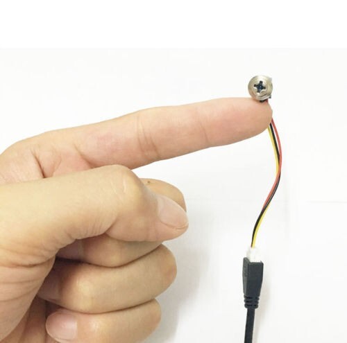 1000TVL CCTV smallest mini Pinhole CAM HD secure DIY screw tiny color ...