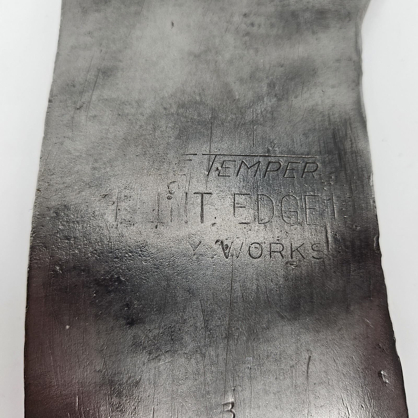 Vintage True Temper Flint Edge Kelly Works Double Bit Axe Head 3 Stamp ...