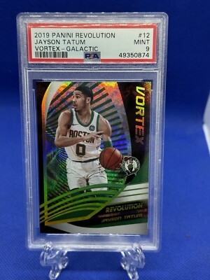 2019 Revolution Jayson Tatum Vortex - Galactic SSP Celtics PSA 9 | eBay