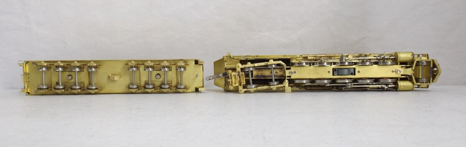 HO Sunset Models brass Pennsylvania RR 2-10-4 J1 steam engine in ...