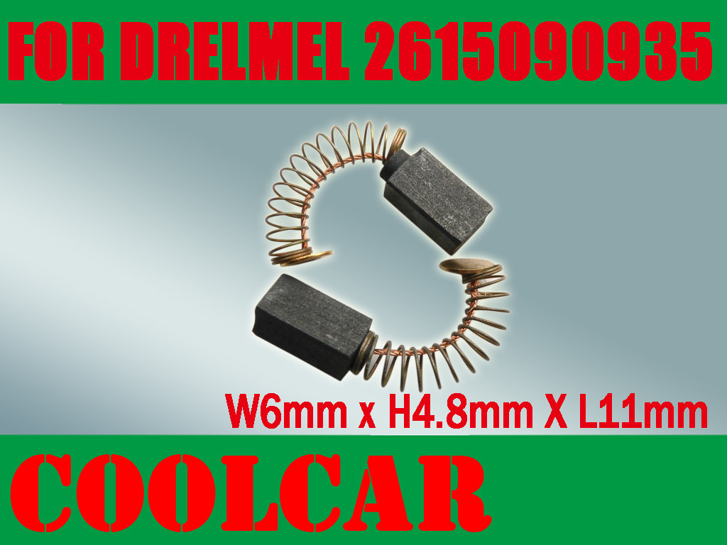 Carbon Brushes For DREMEL 732 Moto Flex Shaft, 2 615 090 935 90935 6x4 ...