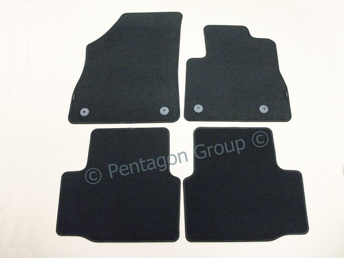 New Genuine Vauxhall Astra K Mk 7 Black Dilour Floor Carpet Mat Set ...