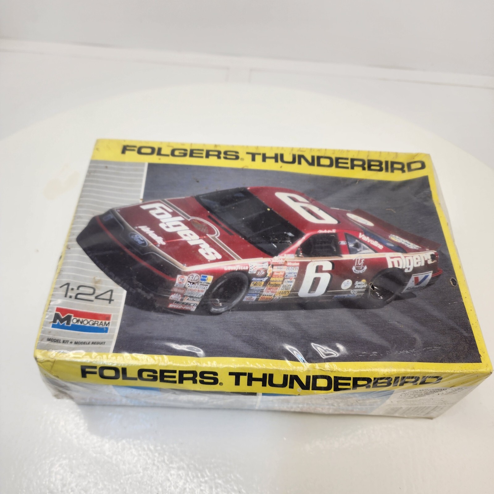 Monogram Mark Martin #6 Folgers Thunderbird 1/24 Plastic Model Kit 2928 ...