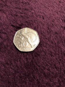 50P COIN Olympic Runner RARE FIFTY PENCE coin 2004 | eBay