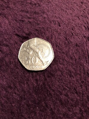 50P COIN Olympic Runner RARE FIFTY PENCE coin 2004 | eBay UK