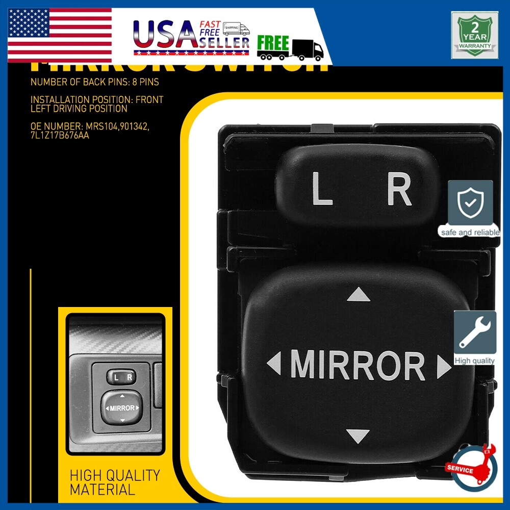 Outer Mirror Switch 84870-34010 For Toyota 4Runner FJ Cruiser Tundra ...