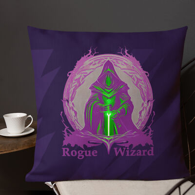 Rogue Wizard Premium Pillow | eBay