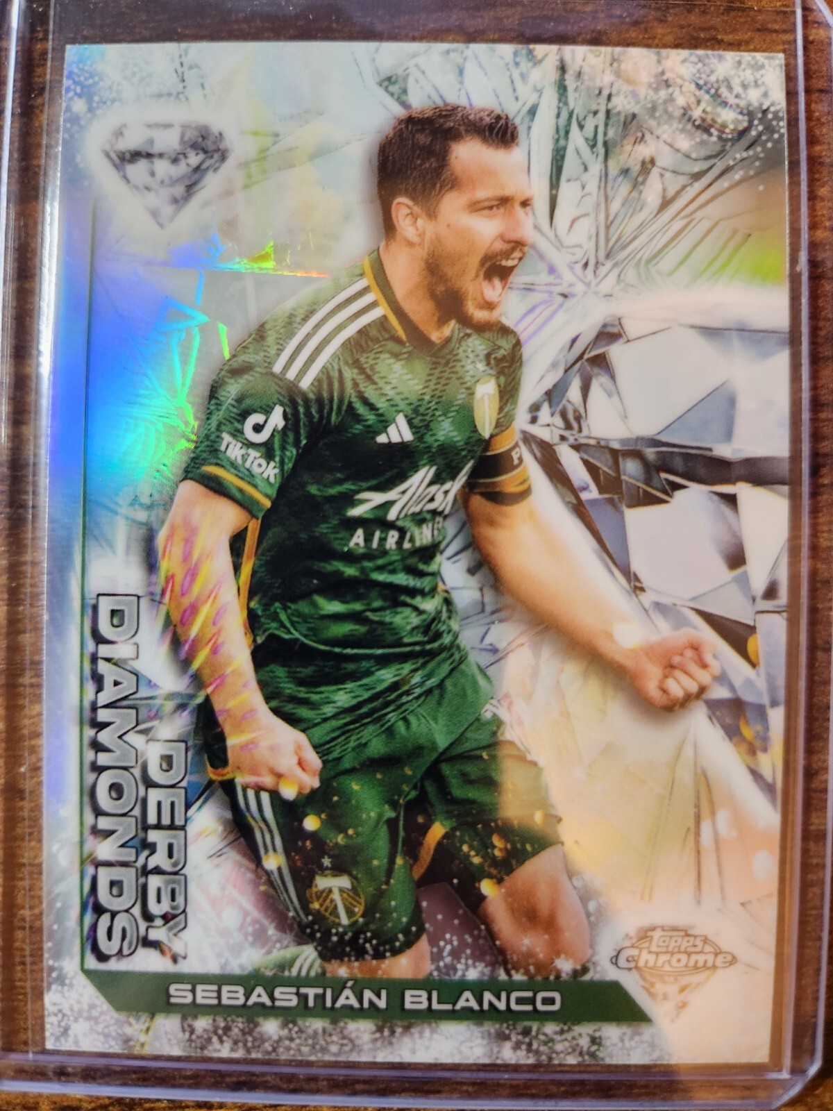 2023 Topps Chrome MLS Sebastian Blanco Derby Diamonds #DD-4 Portland ...