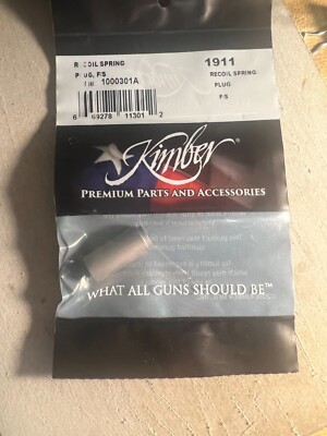 Kimber Model 1911 Recoil Spring Plug Stainless #1100256A | eBay