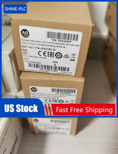 New Factory Sealed AB 1794-IE4XOE2 SER B Flex 4 Input 2 Output Analog Module PLC | eBay
