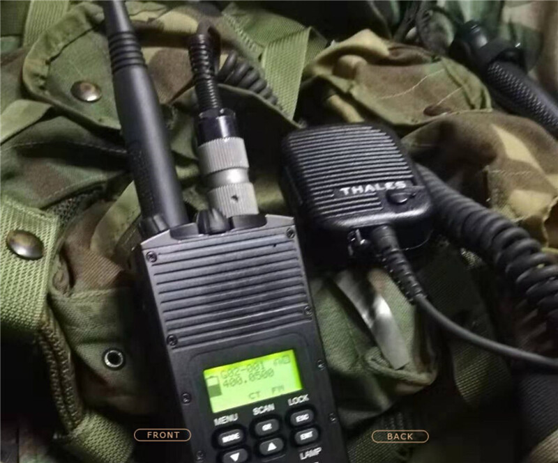 TCA Hand Microphone Replica MIC THALES 6pin For TCA PRC 152A TRI 148 ...